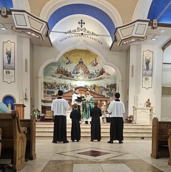 Altar Server Blessing - St. William Catholic Church - Round Rock, TX